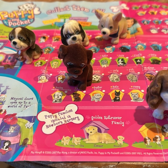 puppy in my pocket | Toys | Puppy In My Pocket Newborn Nursery Playset ...